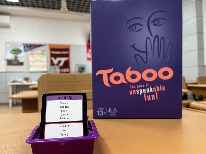 Taboo Talk Around – The Keasy Depot